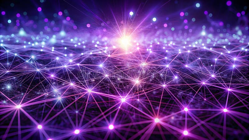 A Glowing Visualization of Interconnected Systems Exploring the Pulses ...