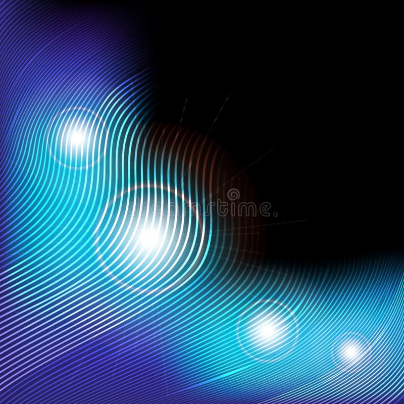Glowing Waves stock vector. Illustration of element, design - 15326118