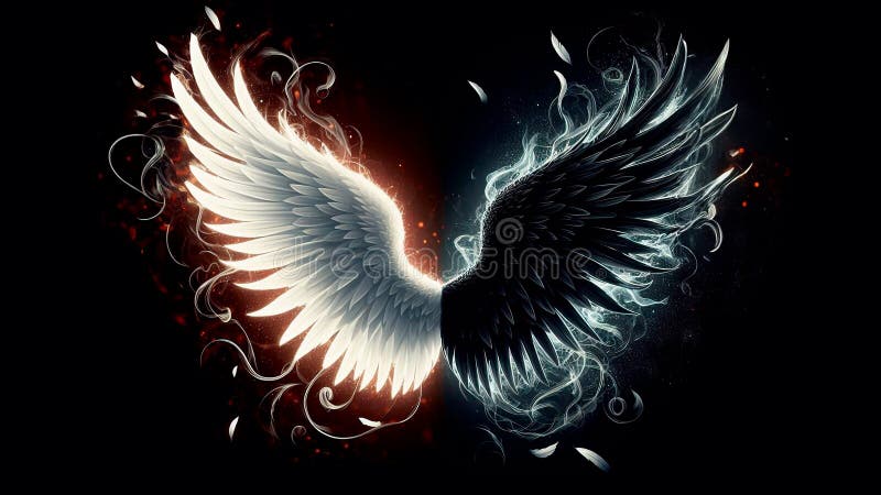 Angel And Devil Wings Wallpaper