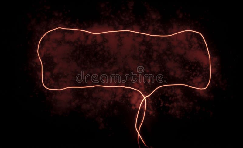Glowing Wire in the Dark. Red-hot Wire Stock Photo - Image of glow ...