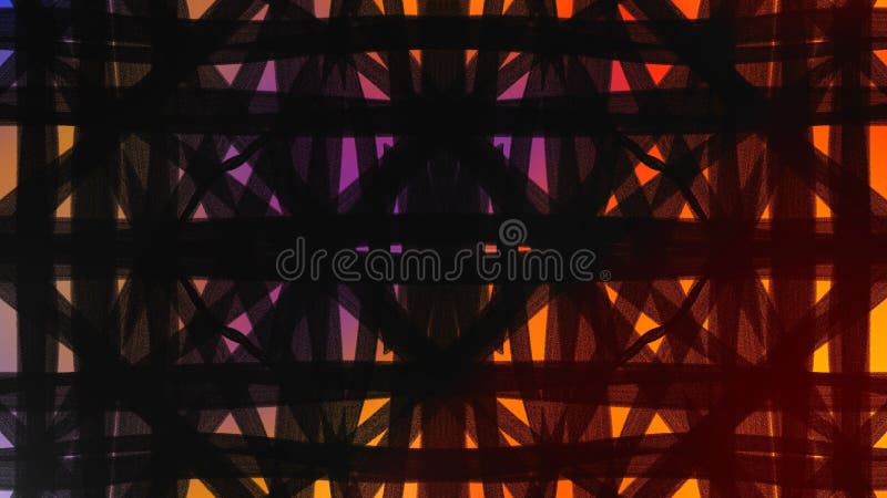 Glowing Wire Frame from Behind the Design Stock Illustration ...