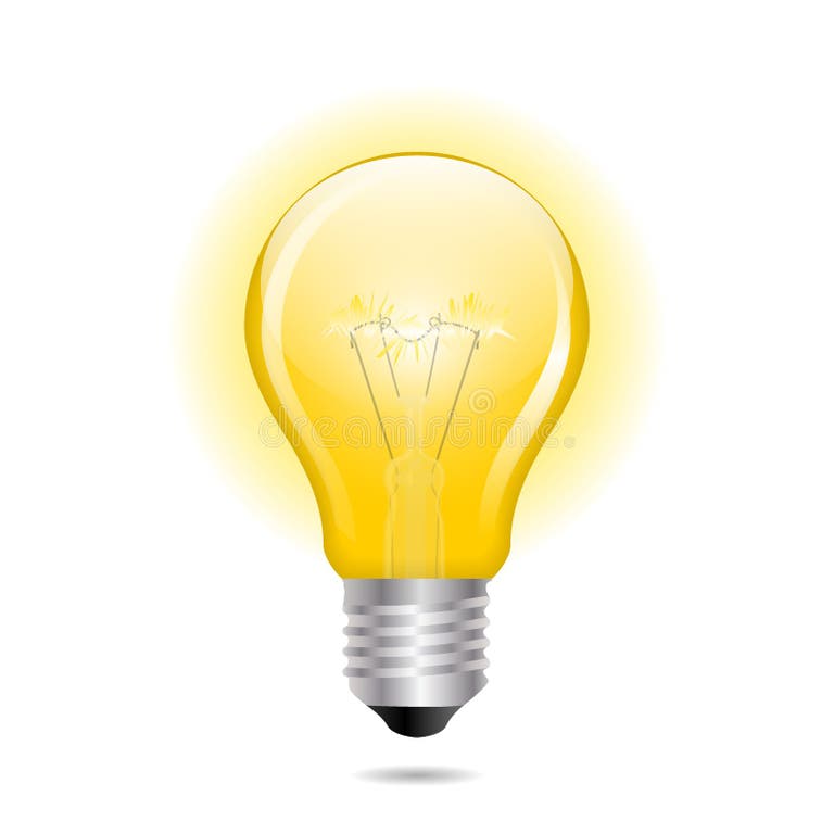 Yellow Light Bulb Stock Illustrations – 48,748 Yellow Light Bulb Stock ...