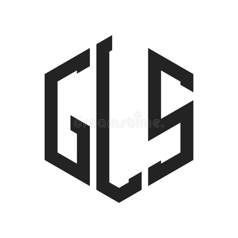 GLS Logo Design. Initial Letter GLS Monogram Logo Using Hexagon Shape ...