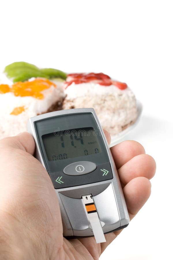 Glucometer stock image. Image of health, closeup, hemoglobin - 7390191