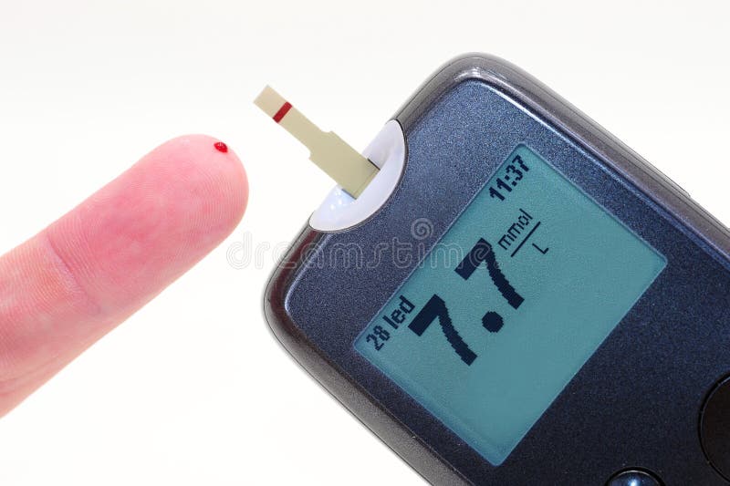 Glucometer stock image. Image of hospital, control, equipment - 49804931