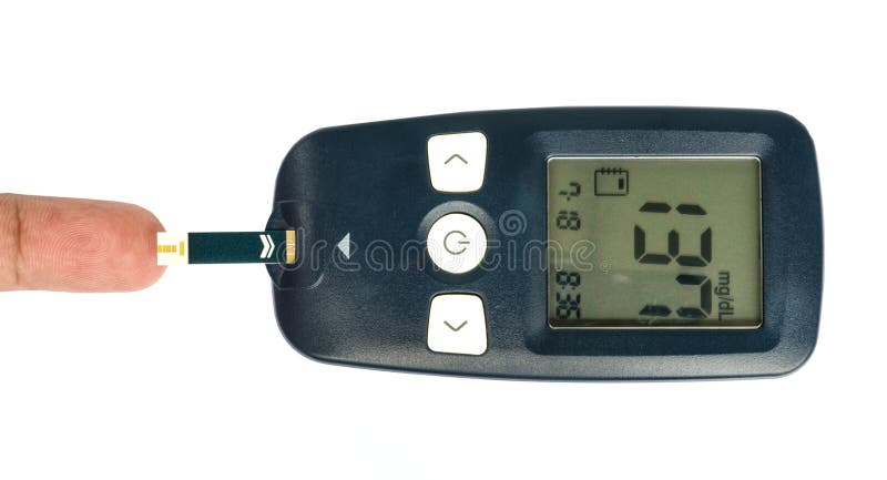Glucometer. stock photo. Image of care, device, insulin - 33667748