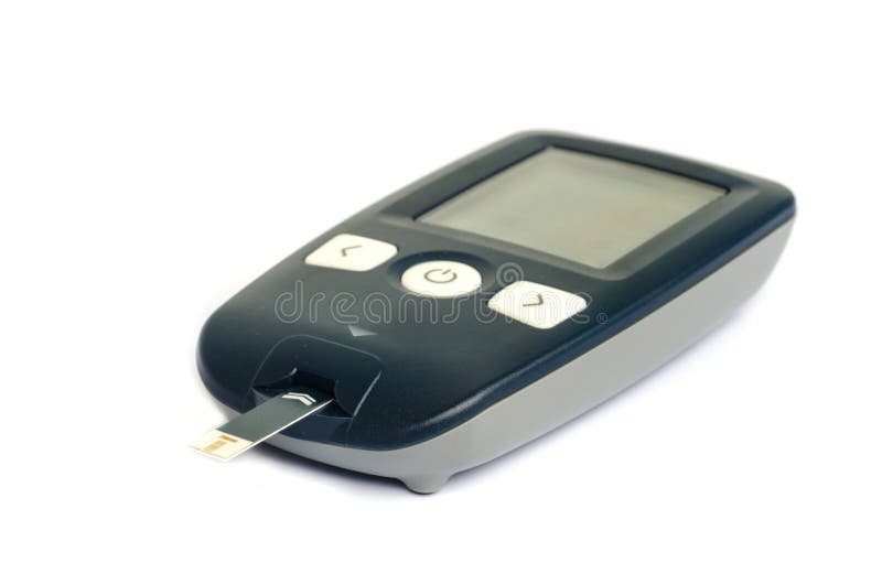 Glucometer. stock photo. Image of equipment, measurement - 33667796