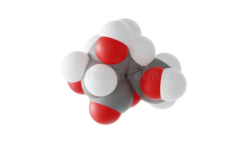 Glucono Delta-lactone Molecule, Gluconolactone, Food Additive E575 ...