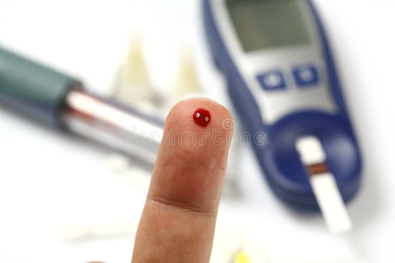 Glucose measurement stock photo. Image of glucometer - 15561434