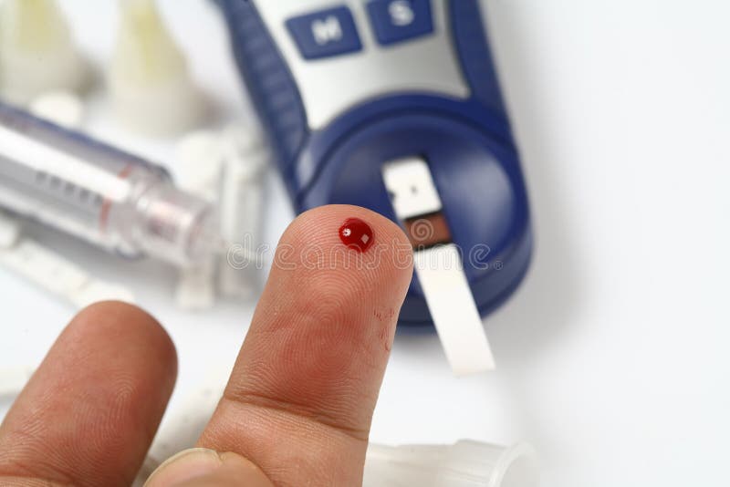 Glucose measurement stock photo. Image of blood, care - 15561440