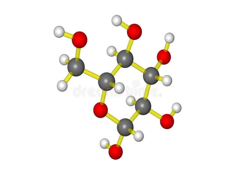 Glucosio illustrazione di stock. Illustrazione di molecola - 11881018