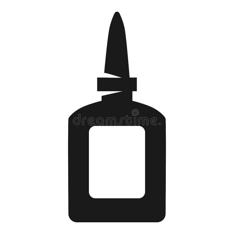 Glue Bottle Icon, Cartoon Style Stock Vector - Illustration of color ... Glue Bottle Icon, Cartoon Style Stock Vector - Illustration of color ...