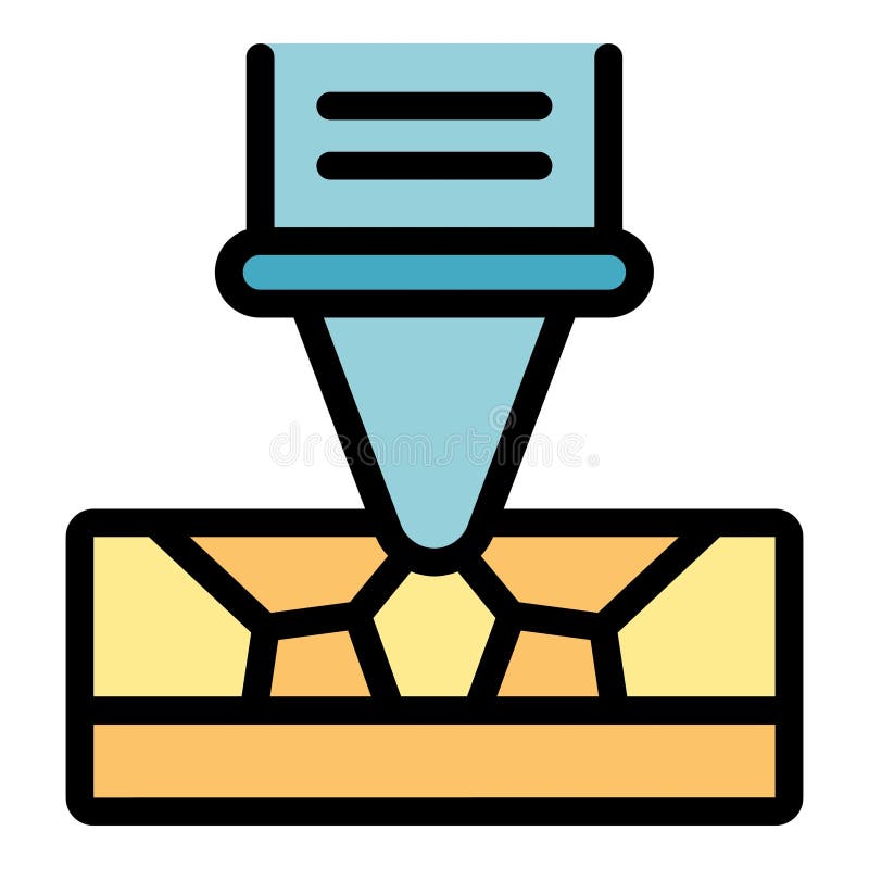 Glue Floor Icon Vector Flat Stock Vector - Illustration of grain, floor ...