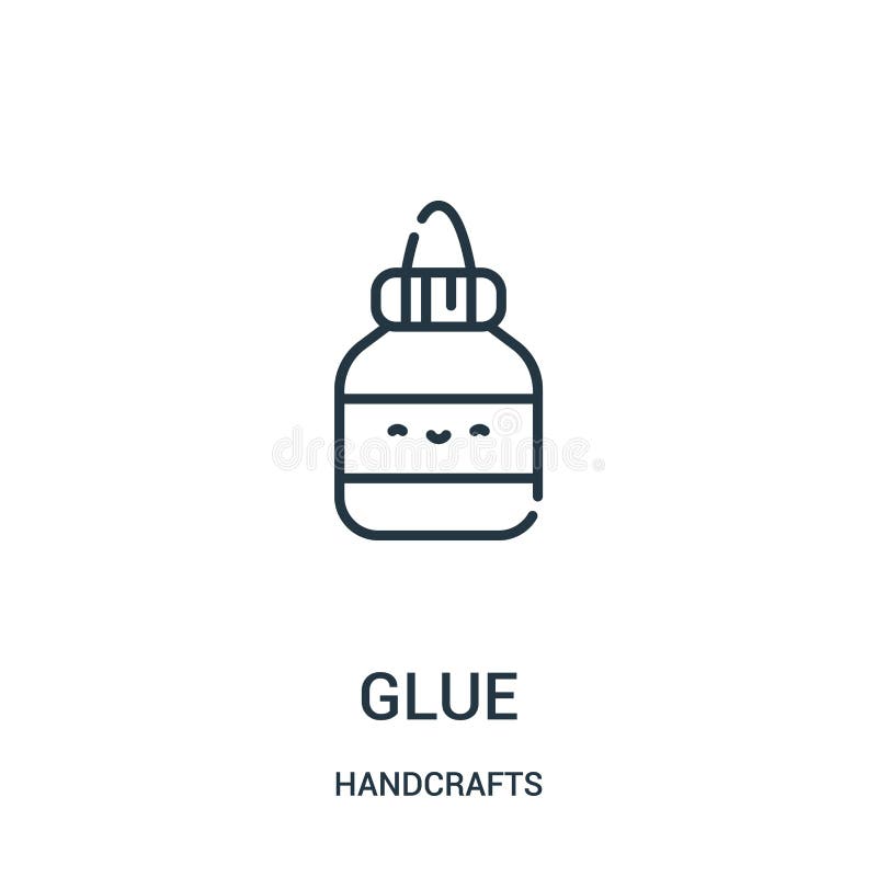 Glue Stick Icon Vector from Handcrafts Collection. Thin Line Glue Stick ... Glue Stick Icon Vector from Handcrafts Collection. Thin Line Glue Stick ...