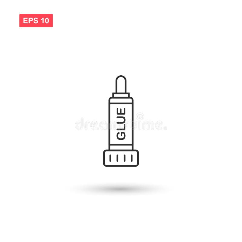 Glue Stick Icon Vector Isolated 3 Stock Vector - Illustration of ...
