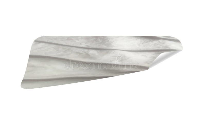 Blank Glued Paper Sticker Tag Label Texture Stock Photo - Image of ...