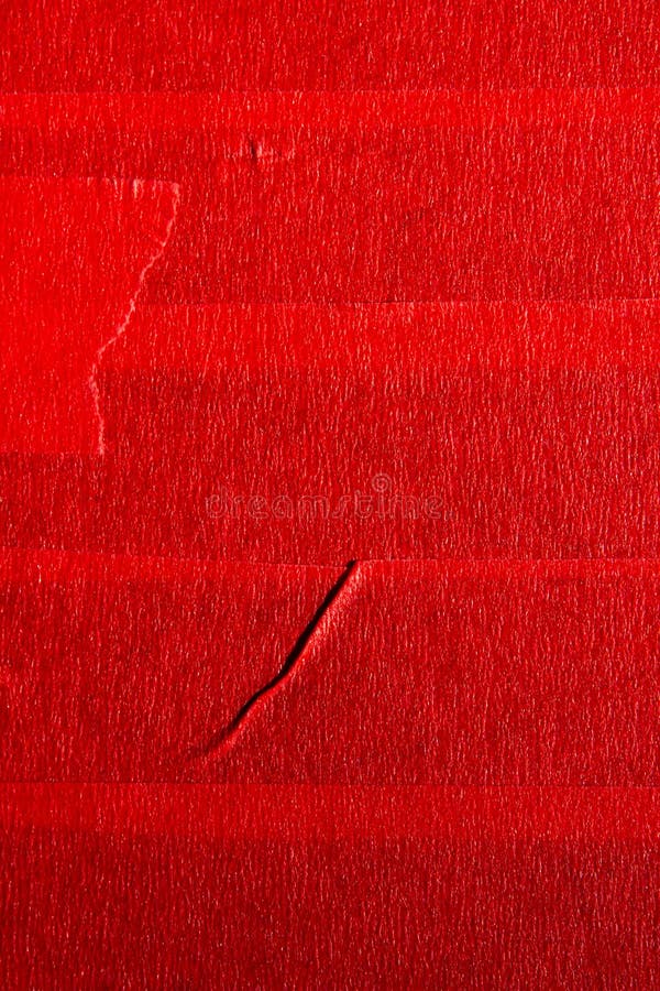 Glued Red Paper Tape Background Creased Texture Abstract Background ...