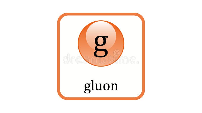 Gluon icon stock vector. Illustration of symbol, black - 245880788
