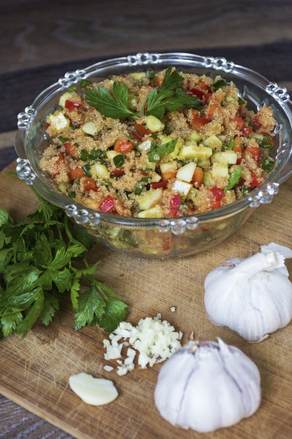 Gluten free amaranth salad stock image. Image of bowl - 56798947