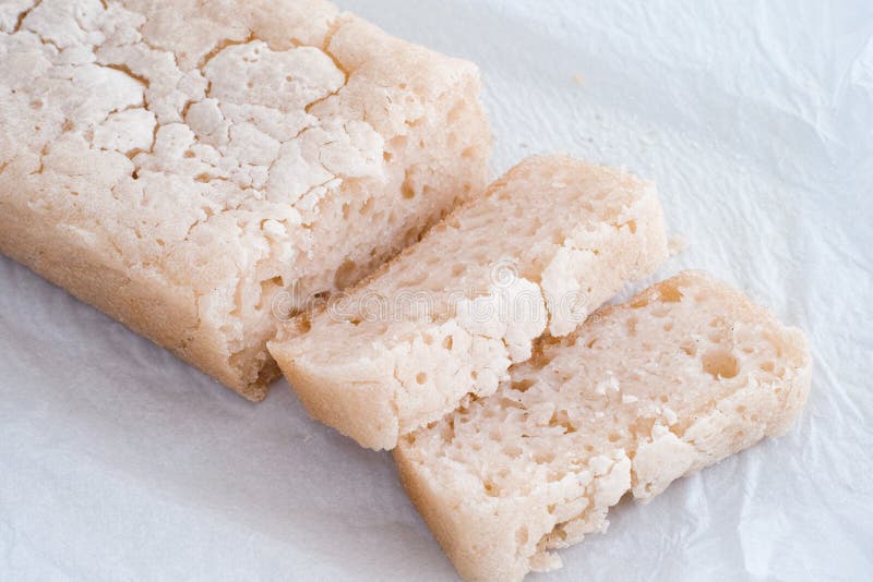 Gluten Free Homemade Rice Bread Stock Photo - Image of closeup, gluten ...