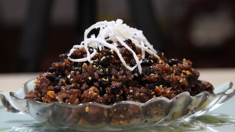 Black Bean Sweet Rice stock image. Image of sugar, roasted - 151472219