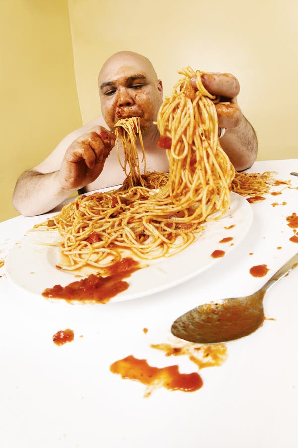Gluttony stock photo. Image of rude, consume, mess, eating - 10683446