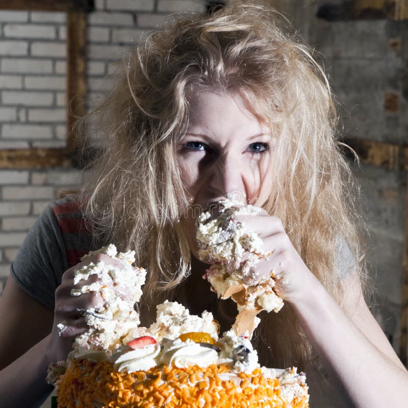 Gluttony stock image. Image of eating, gluttonous, uncontrolled - 18880129