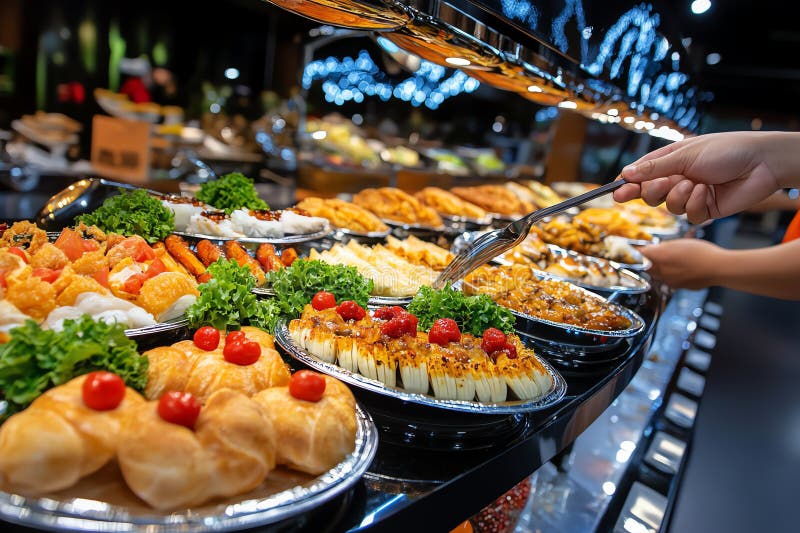 Gluttony, Endless Buffets, Overflowing Platters Represent the Extremes ...