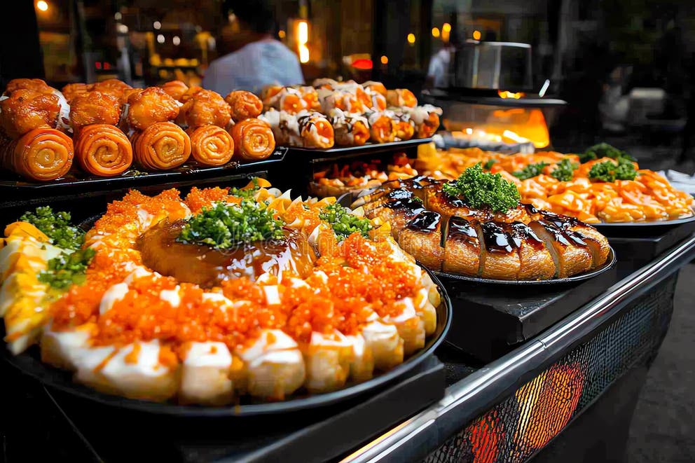 Gluttony, Endless Buffets, Overflowing Platters Represent the Extremes ...