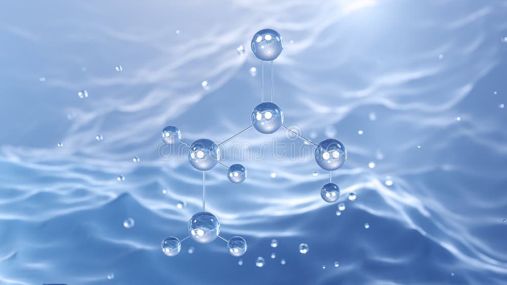 Glycine Molecular Structure, 3d Model Molecule, Amino Acid, Structural ...