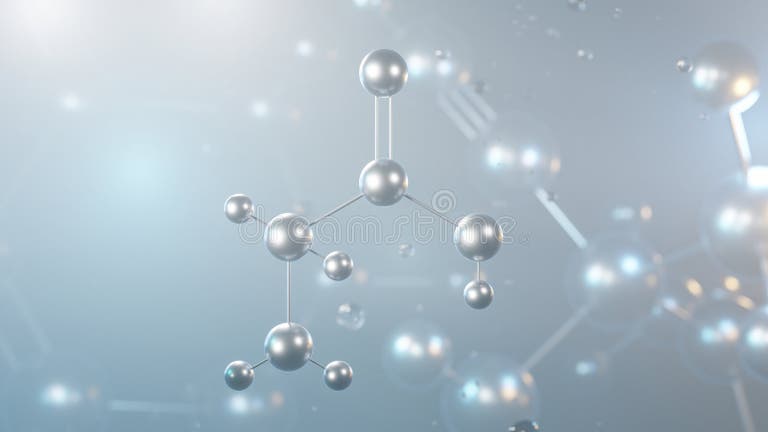 Glycine Molecular Structure, 3d Model Molecule, Amino Acid, Structural ...