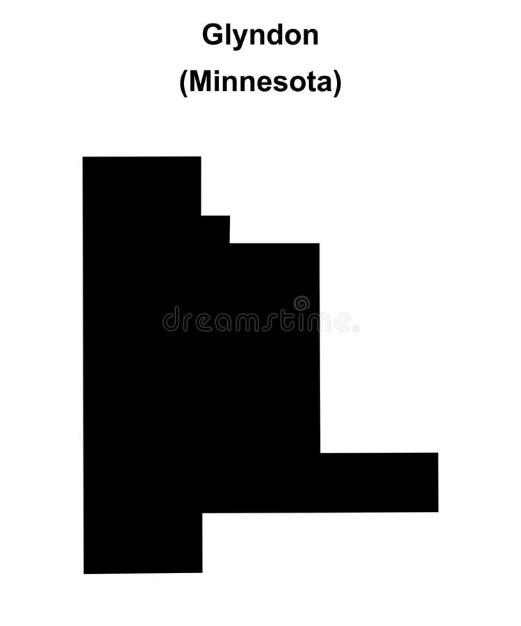 Glyndon Outline Map Stock Illustrations – 2 Glyndon Outline Map Stock ...