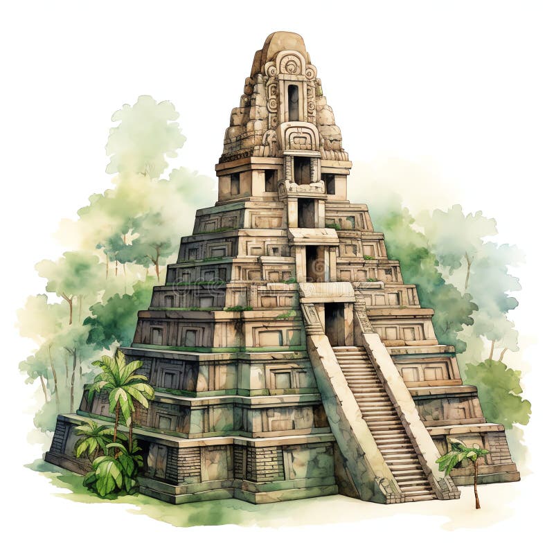 Glyph Representing the Glyph for the City of Tikal or Another Major ...