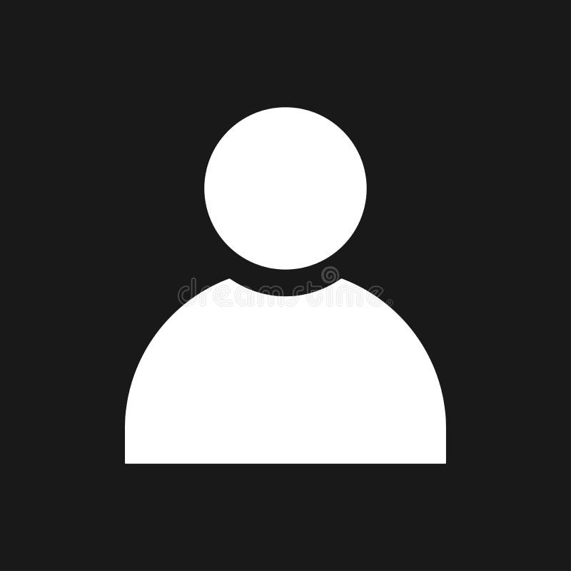 User icon stock vector. Illustration of social, member - 106603449