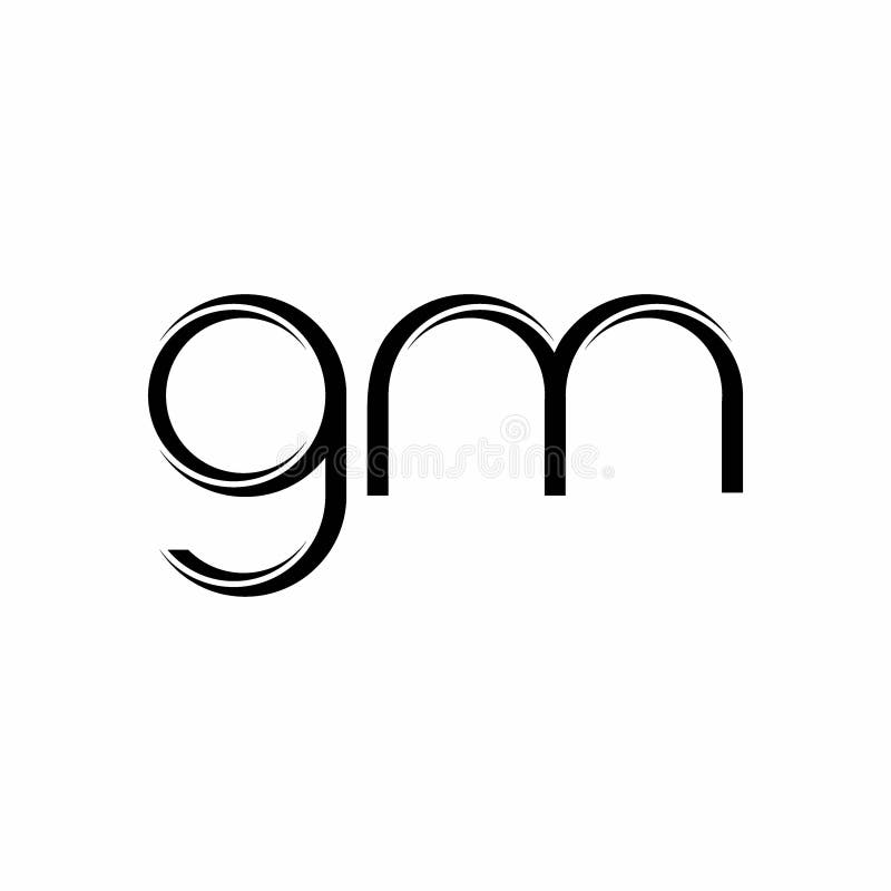 Gm Lettering Logo Stock Illustrations – 493 Gm Lettering Logo Stock ...