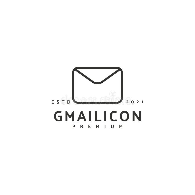 Gmail Icon Sign Symbol Logo Vector Stock Vector - Illustration of ...