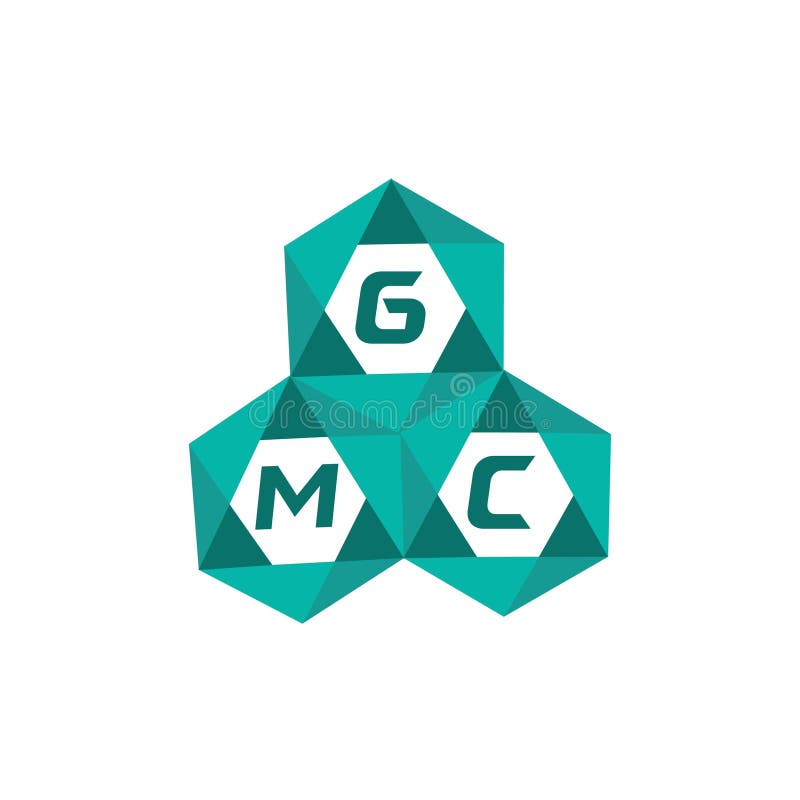 GMC Creative Minimalist Letter Logo. GMC Unique Vector Initials ...