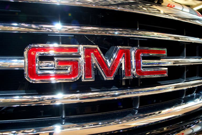 GMC emblem editorial photo. Image of logo, insignia, grill - 28827531