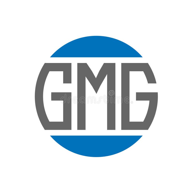 GMG Letter Logo Design on White Background. GMG Creative Initials ...