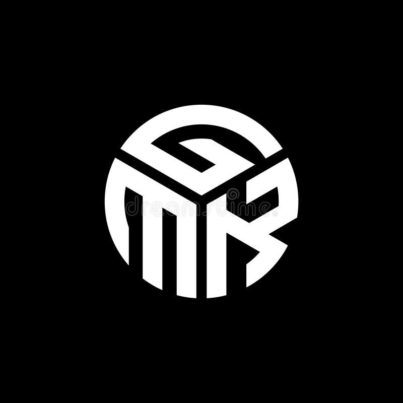 GMK Letter Logo Design on Black Background. GMK Creative Initials ...