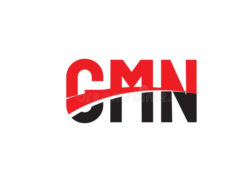 GMN Letter Initial Logo Design Vector Illustration Stock Vector ...