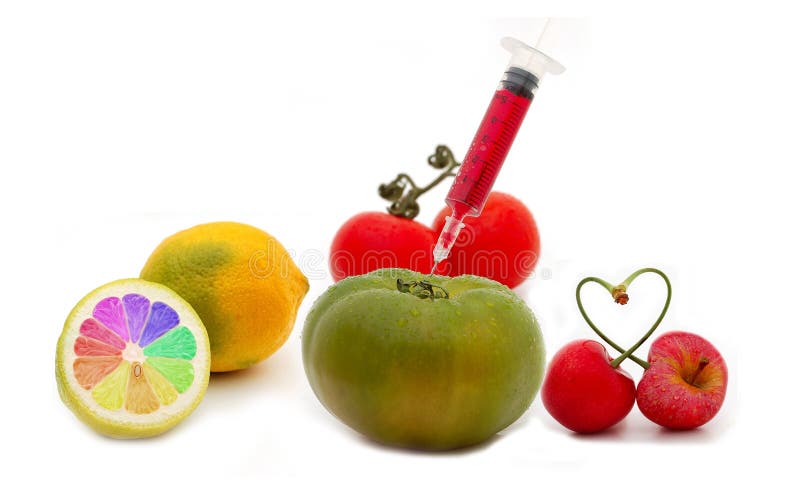 Gmo fruits stock photo. Image of injection, vegetable - 7384704
