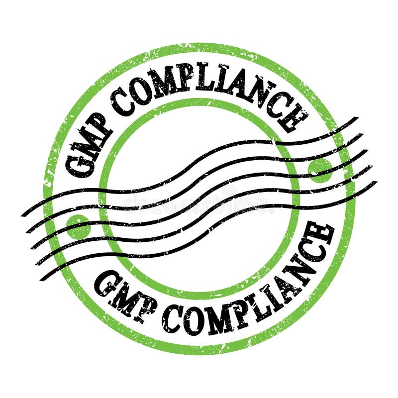 COMPLIANCE Text Written on Blue Stamp Sign Stock Illustration ...