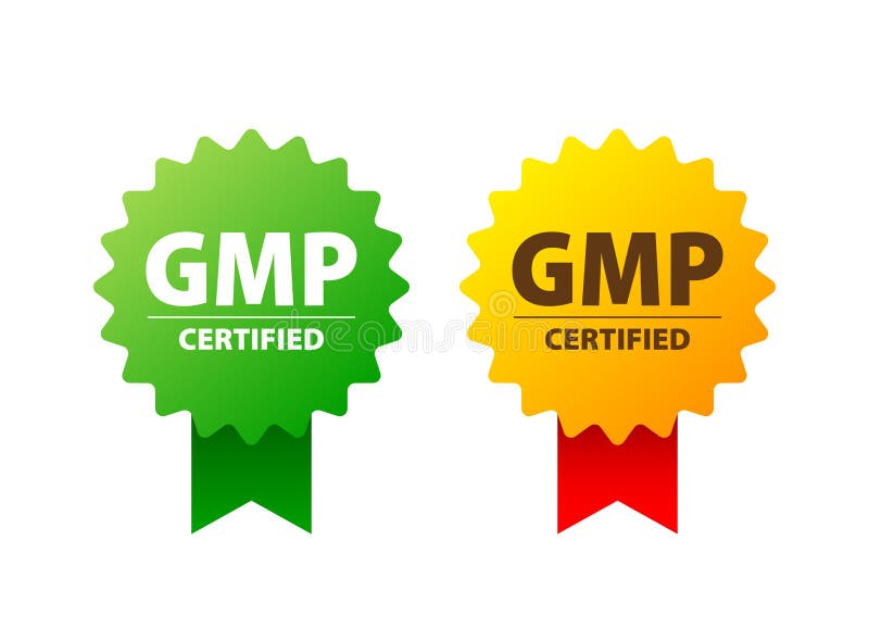 GMP - Good Manufacturing Practice Certified Sign, Label. Stock Vector ...