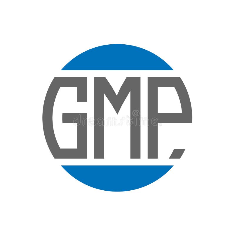 GMP Letter Logo Design on White Background. GMP Creative Initials ...