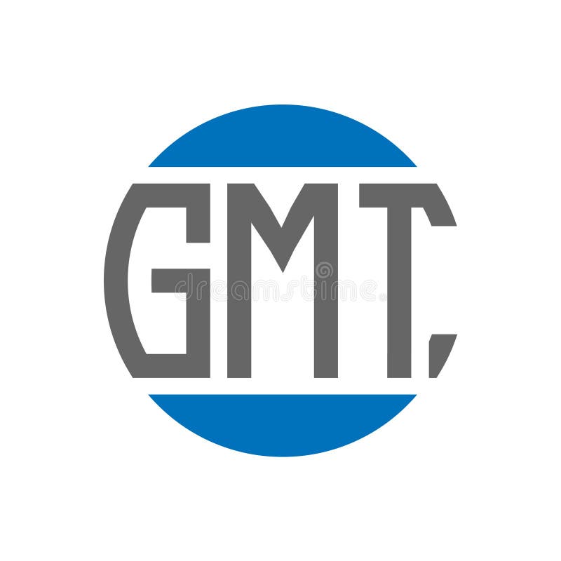 GMT Letter Logo Design on White Background. GMT Creative Initials ...