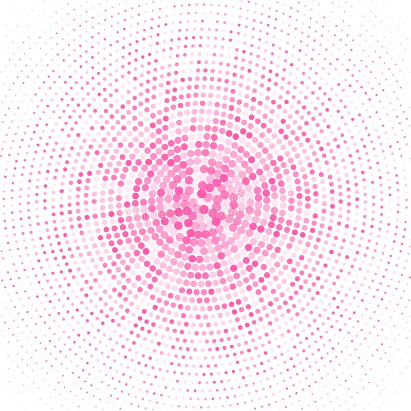 Pink Points on White Background Stock Vector - Illustration of dots ...