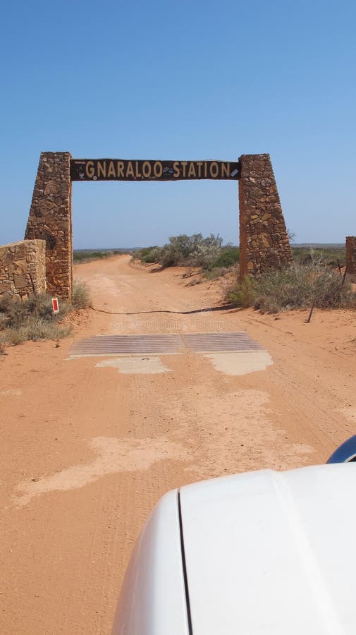 Gnaraloo Station, Western Australia Stock Image - Image of holes ...