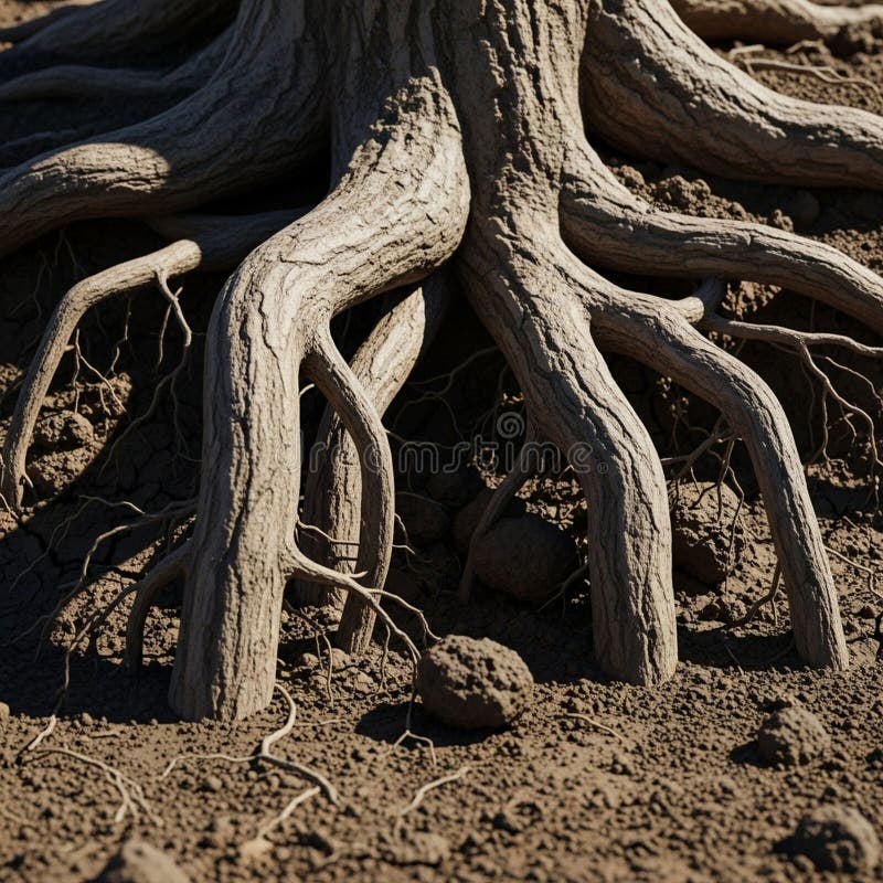 Sturdy Gnarled Roots Stock Illustrations – 93 Sturdy Gnarled Roots ...