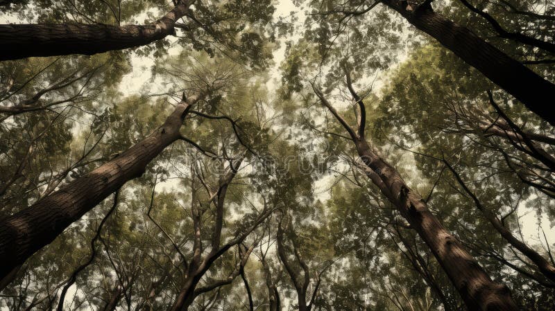 Gnarled trees texture stock image. Image of landscape - 369527335